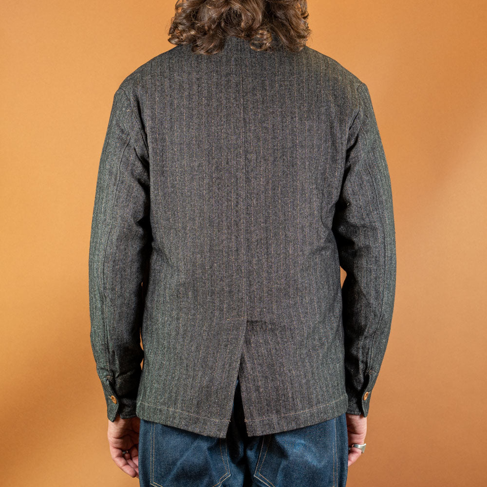 Herringbone Lawyer Jacket Grey Captain Santors – Stilkontor Leipzig