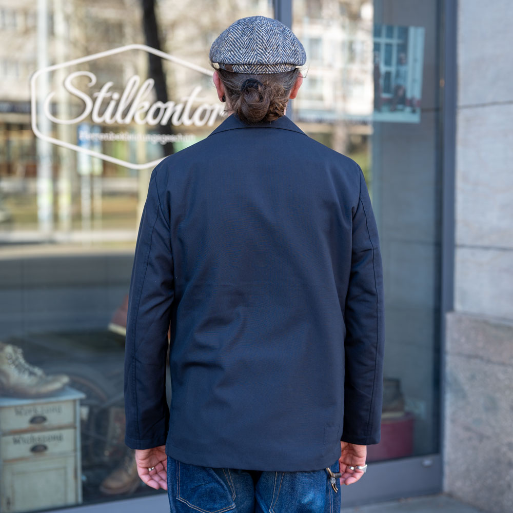 Two Button Jacket Tropical Suiting Navy Universal Works – Stilkontor ...